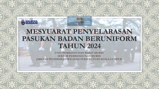 MESYUARAT Pegawai Teknikal Pasukan Badan Beruniform.pptx