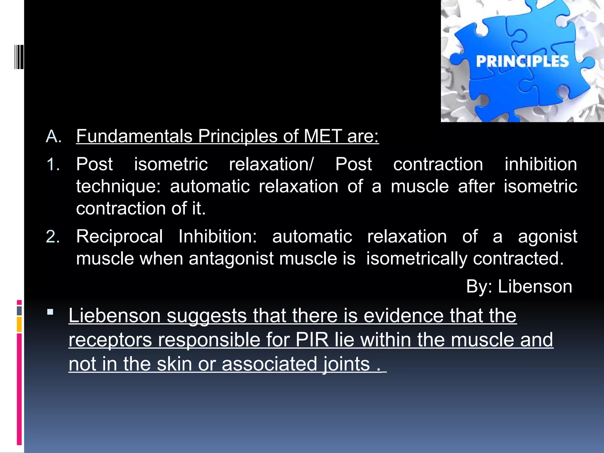 MET: Muscle Energy Technique | PDF