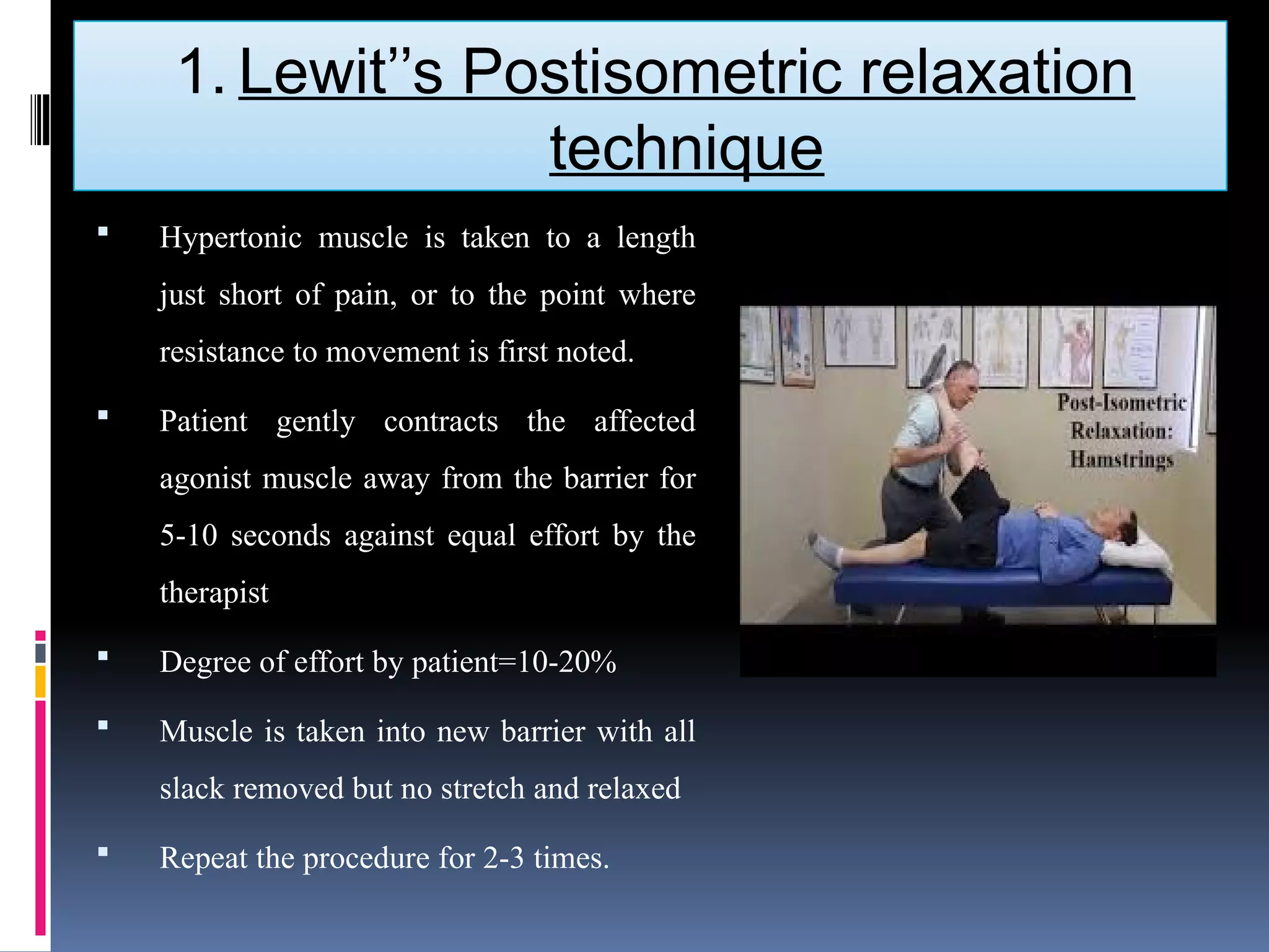 MET: Muscle Energy Technique | PDF