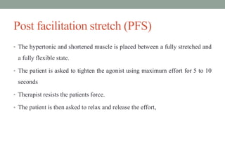 Muscle Energy Technique (MET)....Ppt new | PPTX