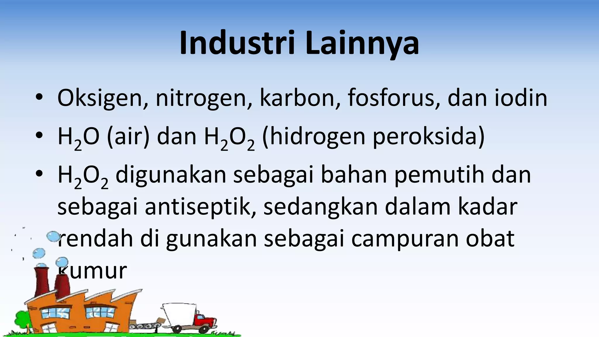 Kimia dalam industri (plastik, bakelit, PVC, nilon) - Update slide 1 ...