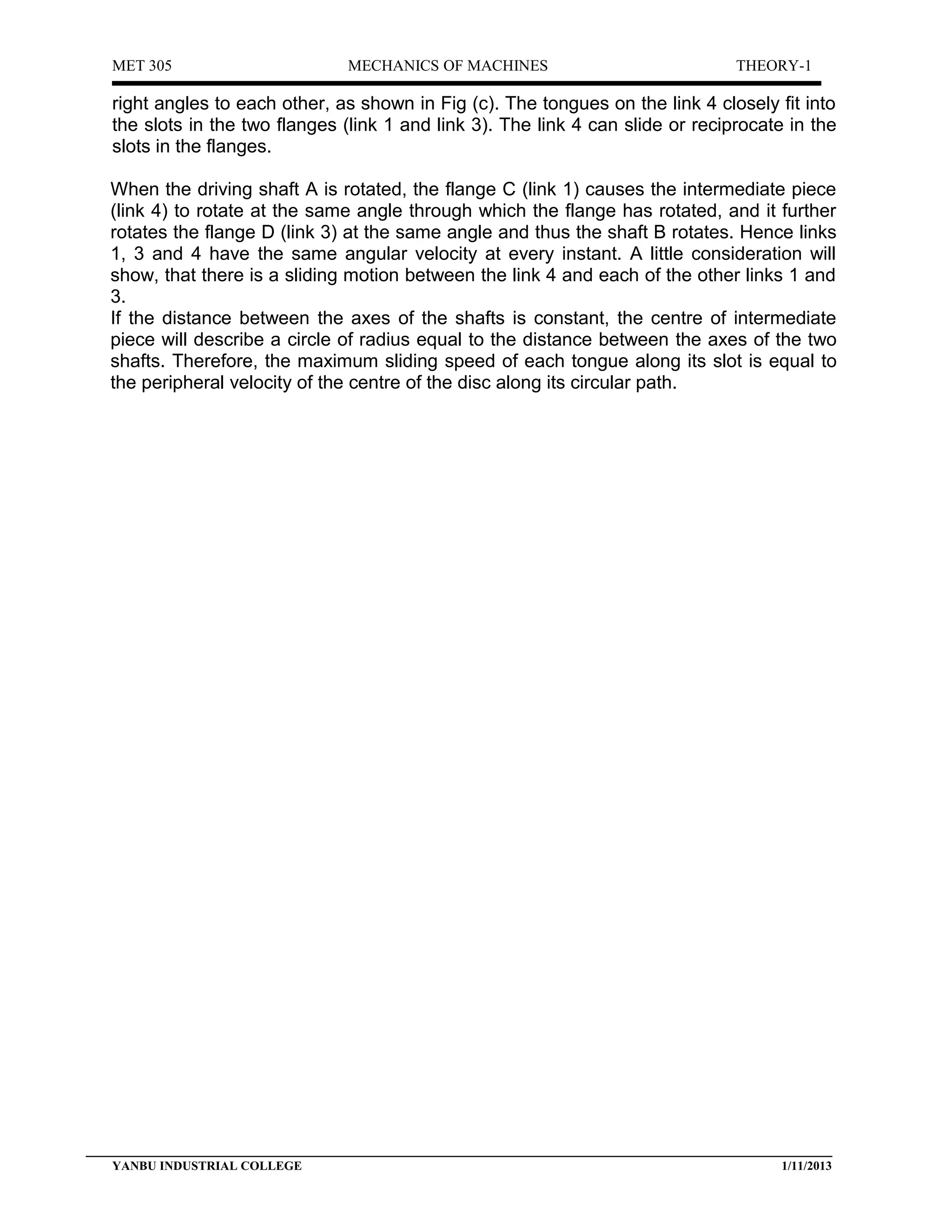 Met 305 tutorial-0_simple_mechanisms | DOC | Physics | Science