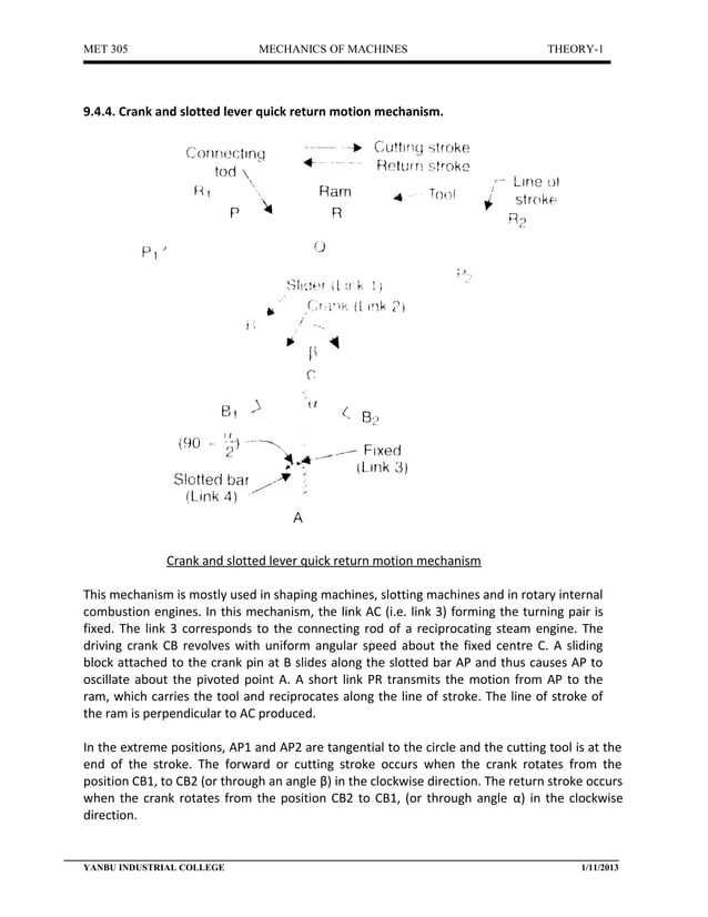Met 305 tutorial-0_simple_mechanisms | DOC | Physics | Science