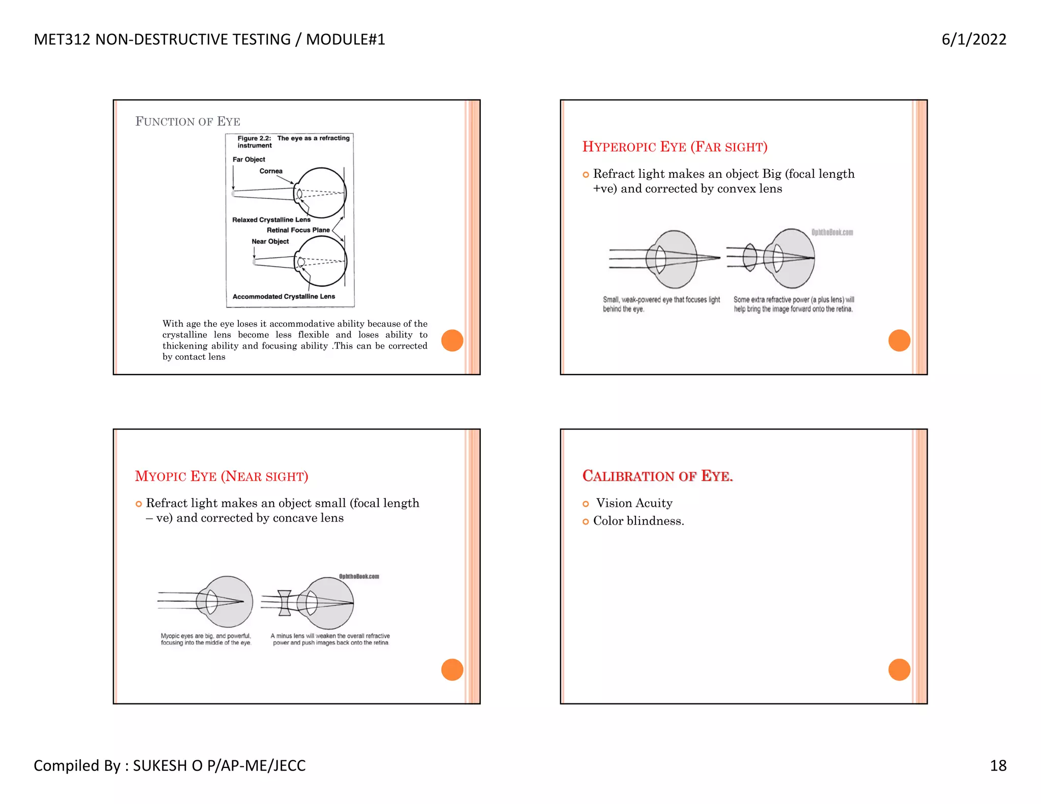NDT_Introduction & Visual InspectionModule-1 | PDF