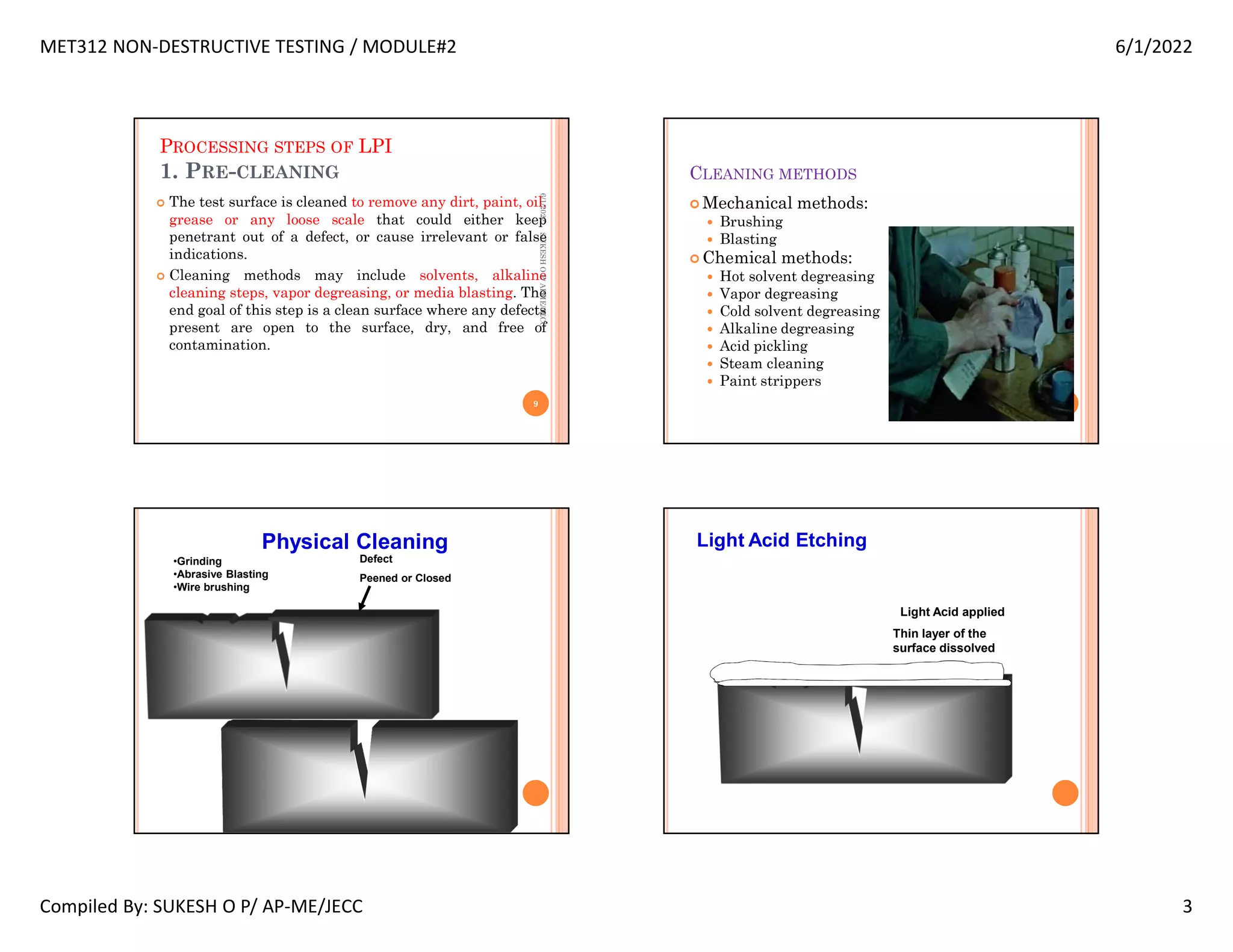 LPI_Liquid Penetrant Inspection | PDF
