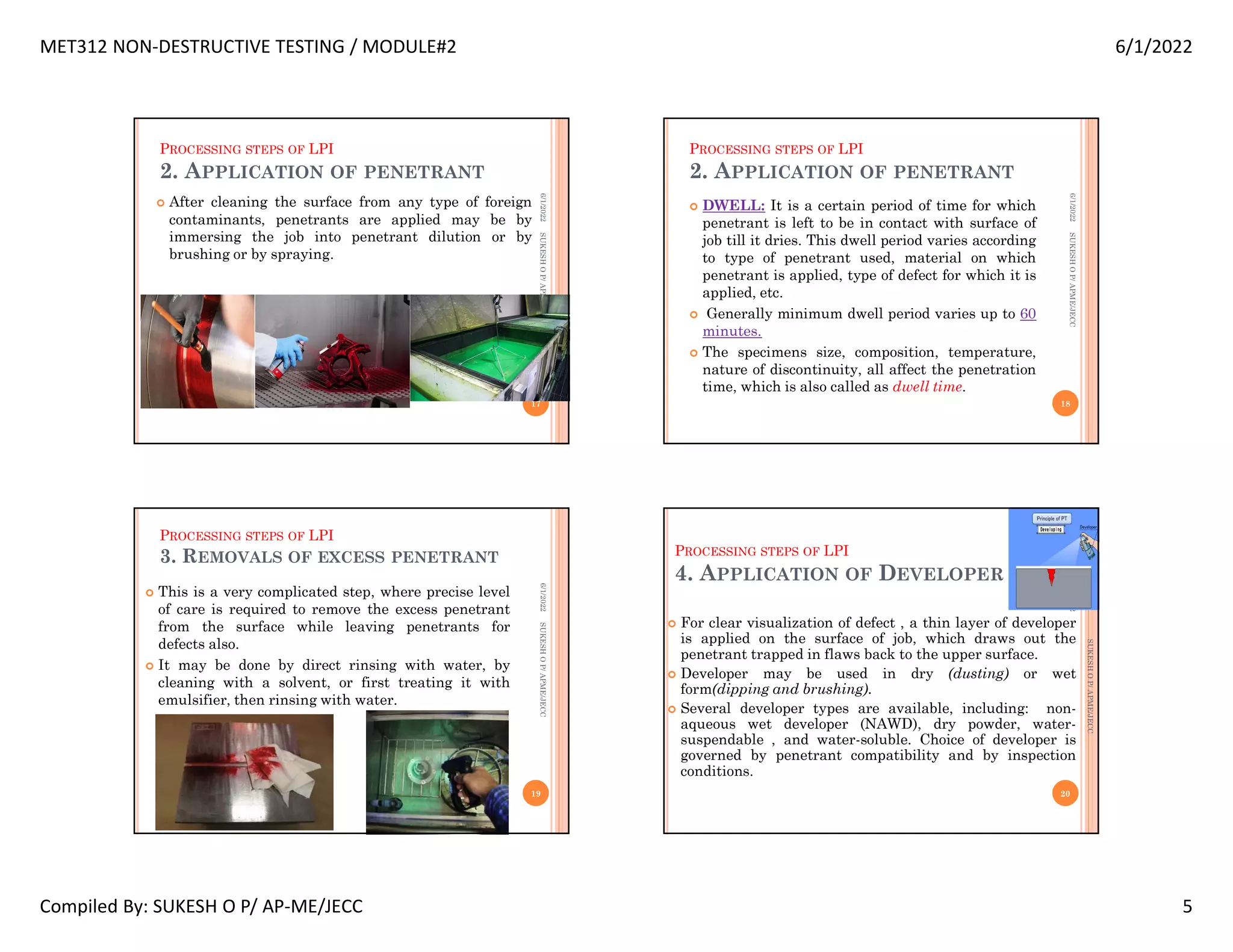 LPI_Liquid Penetrant Inspection | PDF