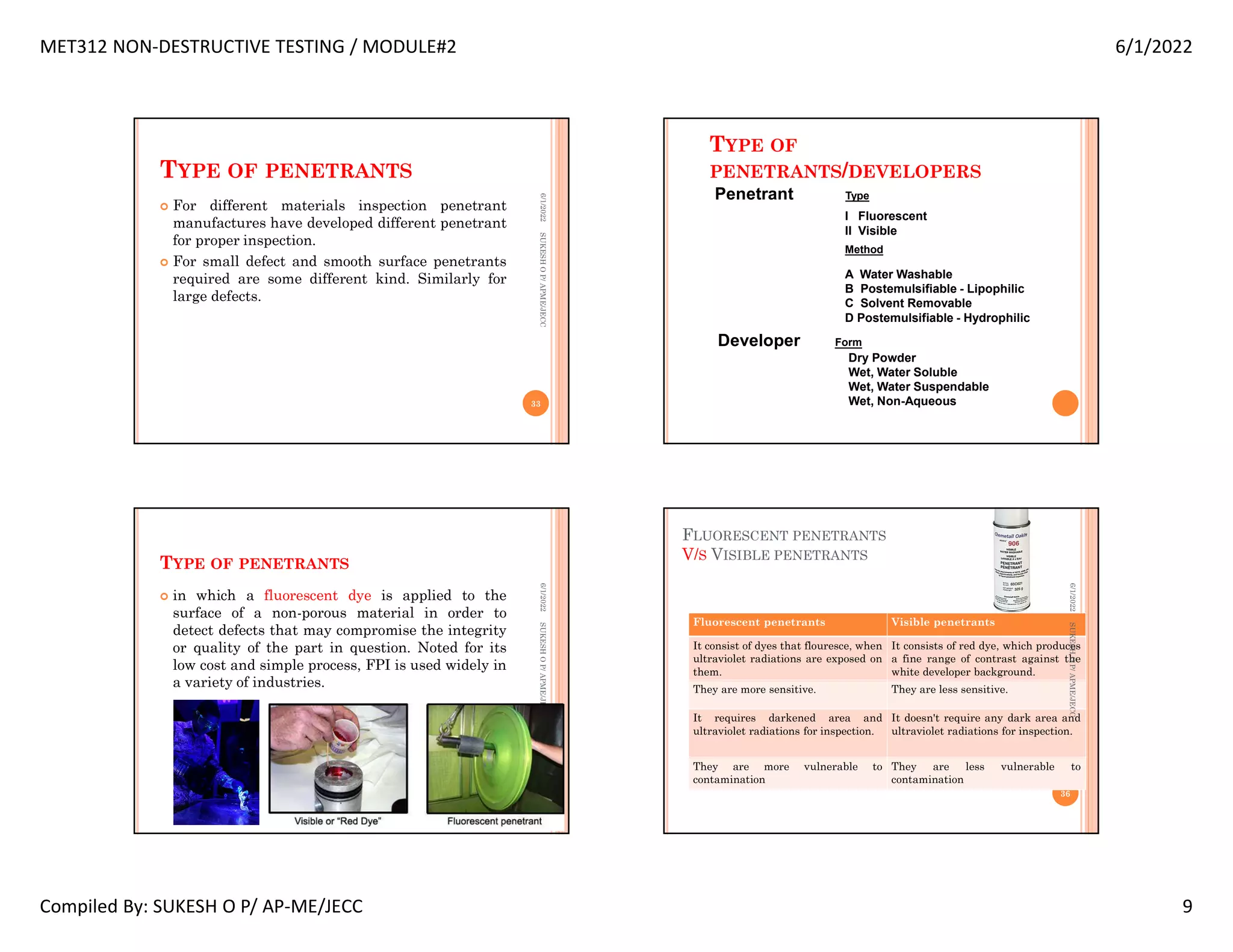 LPI_Liquid Penetrant Inspection | PDF