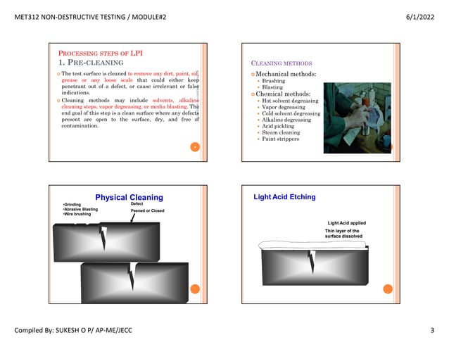 LPI_Liquid Penetrant Inspection | PDF