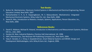 Introduction to Mechatronics | PDF