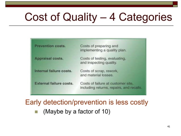 Quality Engineering and Management Notes | PPT