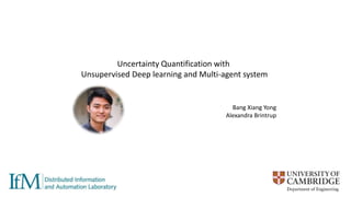 Uncertainty Quantification with Unsupervised Deep learning and Multi Agent System | PPTX ...