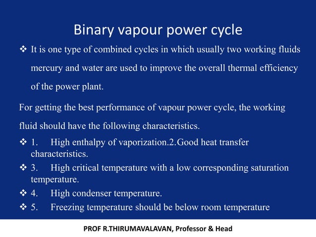 POWER PLANT ENGINEERING_ MET81_U1_vapour power cycle_ppt | PPT