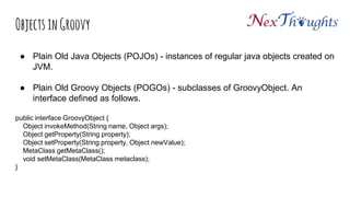 Meta Programming in Groovy | PPTX
