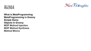 Meta Programming in Groovy | PPTX