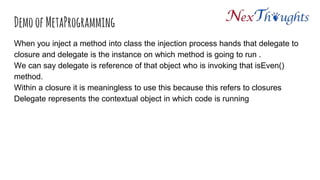 Meta Programming in Groovy | PPTX