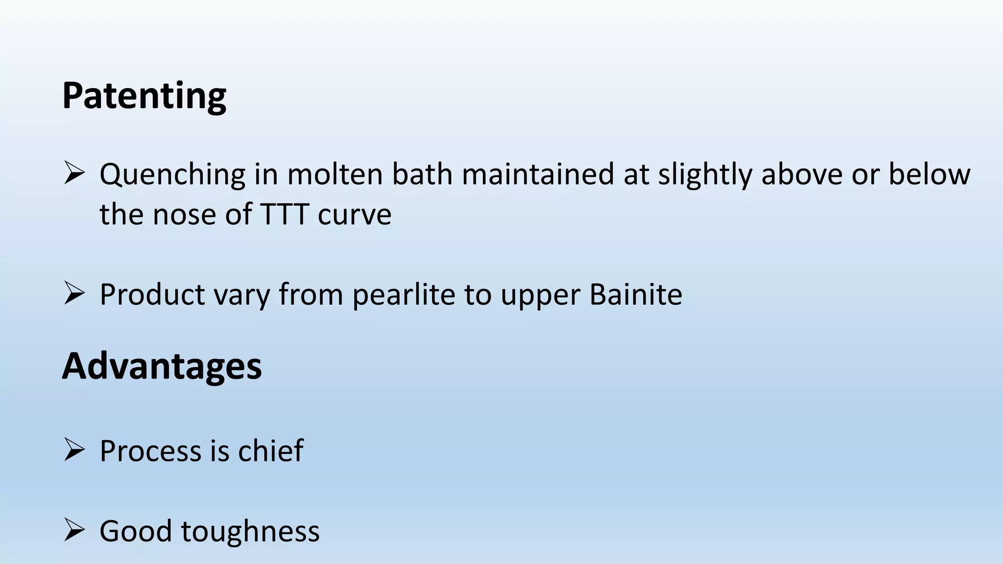 Austempering and Martempering in Metallurgy | PPTX