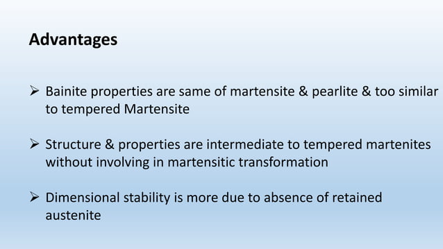 Austempering and Martempering in Metallurgy | PPTX