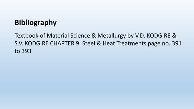 Austempering and Martempering in Metallurgy | PPTX