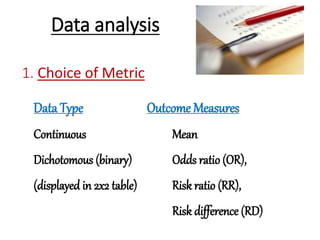 Meta analysis: Made Easy with Example from RevMan | PPTX