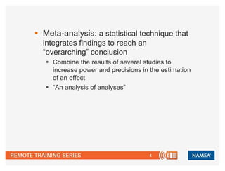Meta Analysis of Medical Device Data Applications for Designing Studies and Reinforcing Clinical ...