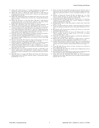 VO2max Trainability and High Intensity Interval Training in Humans: A ...