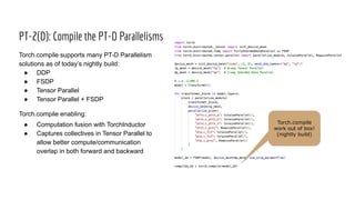 AI Infra Day | Composable PyTorch Distributed with PT2 @ Meta | PDF