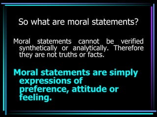 Meta ethics-1 | PPTX