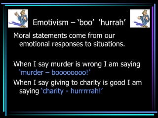 Meta ethics-1 | PPTX