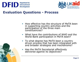 MeTA evaluation and future | PPT