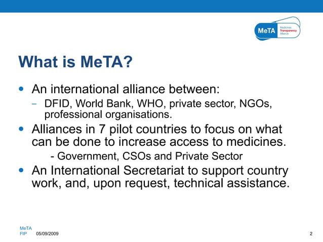 MeTA introduction | PPT