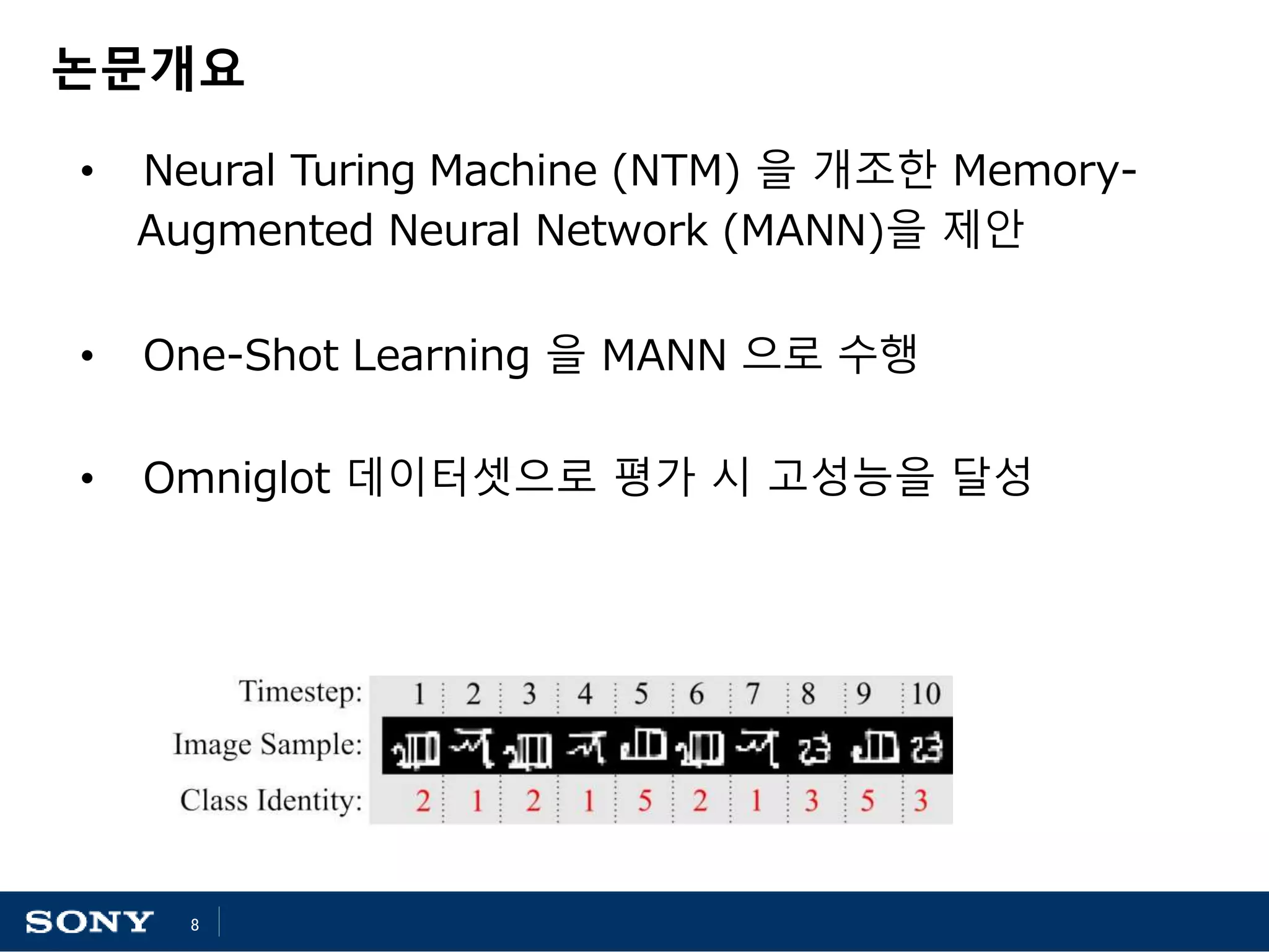 Meta-Learning with Memory Augmented Neural Networks | PPTX