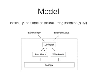 Meta learning with memory augmented neural network | PDF | Artificial Intelligence | Technology ...
