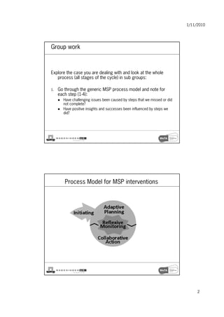 MeTA MSP workshop: Introduction to Multi-stakeholder | PDF | Business ...