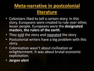 Meta narrative | PPTX