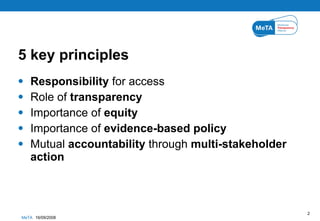 MeTA Core Principles | PPT