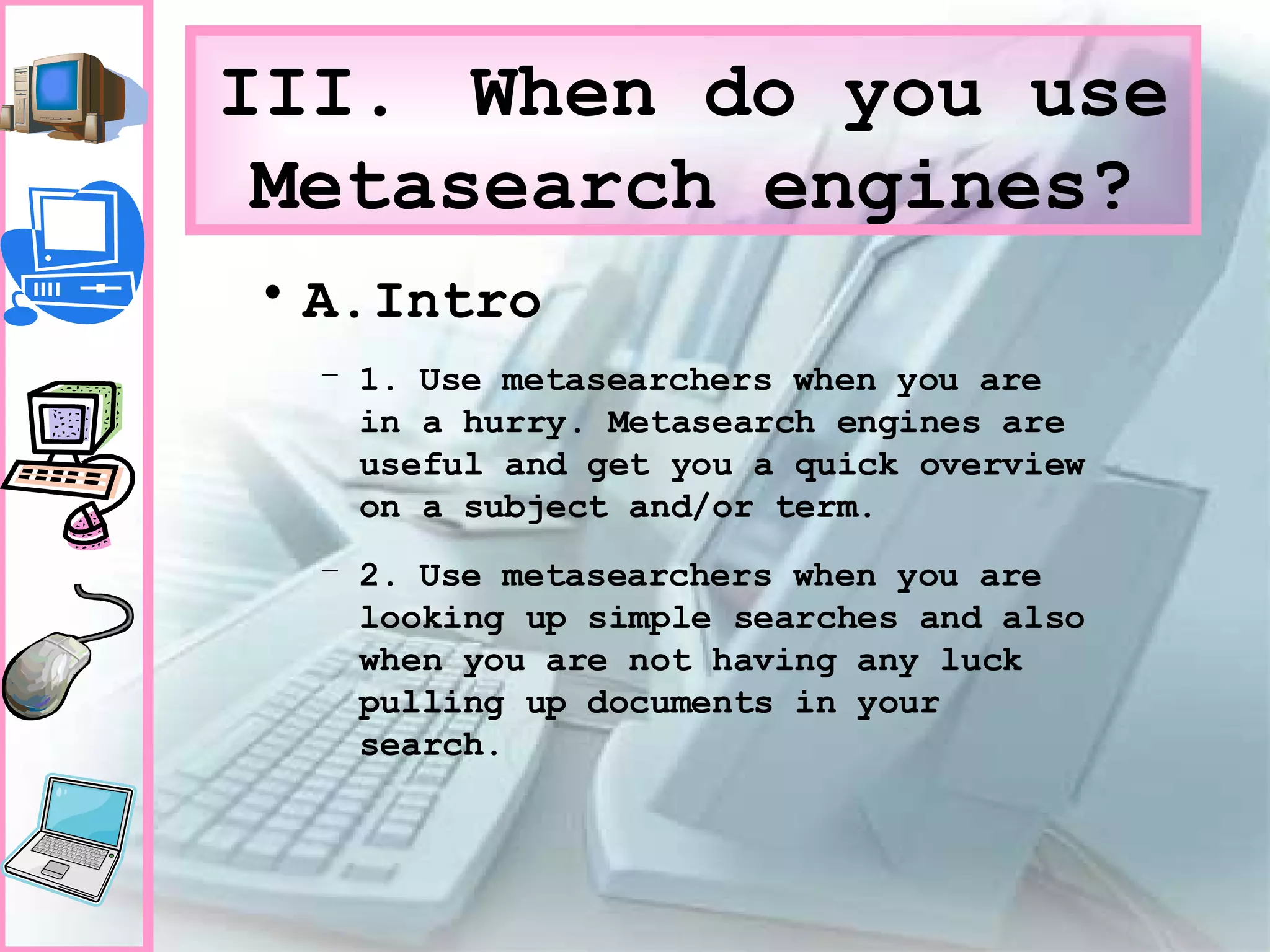 Meta Search Engines | PPT
