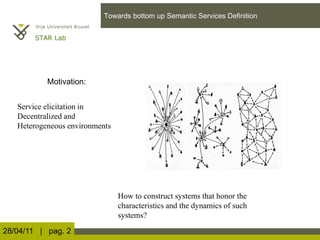 Towards Bottom up semantic services definition | PDF