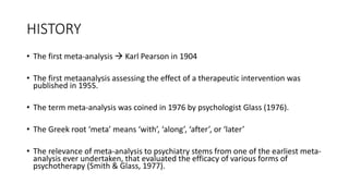 Meta analysis | PPTX