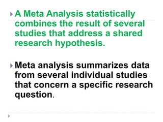 META ANALYSIS | PPTX