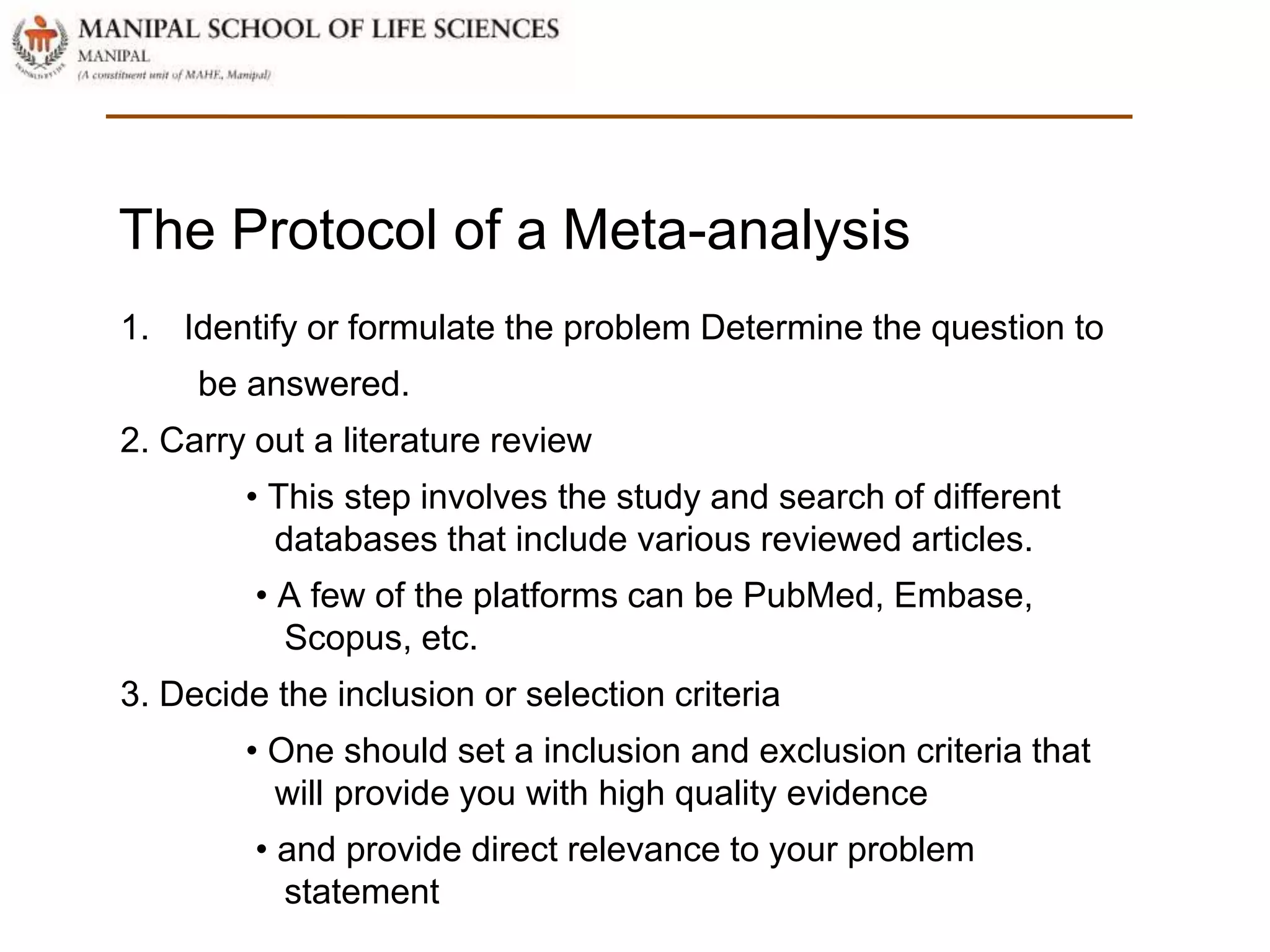 Meta analysis | PPTX
