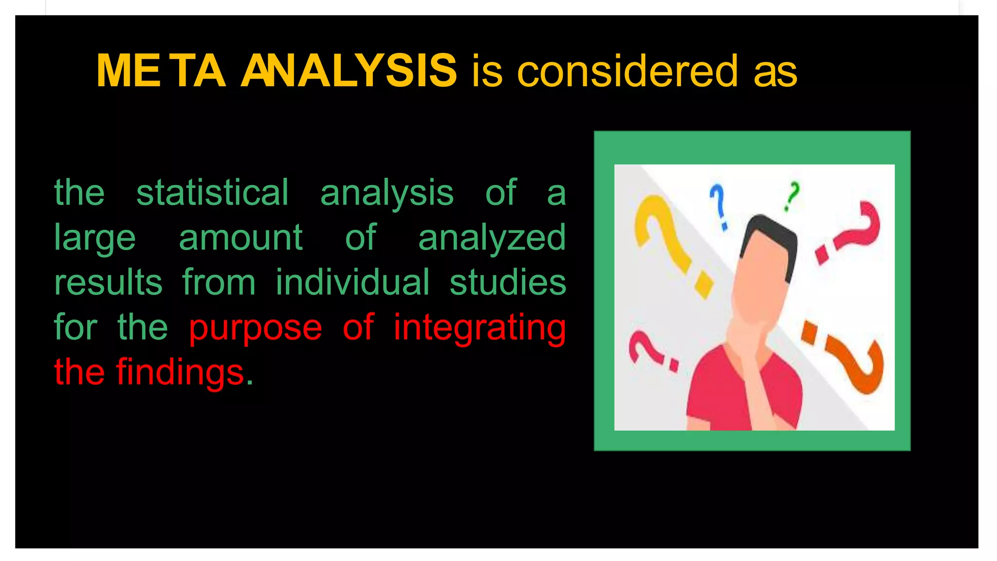 Meta Analysis | PPT