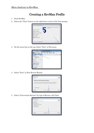 Meta analysis in rev man screen captures-1 | PDF