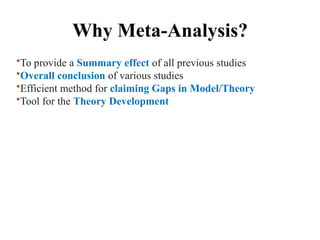 Understanding Meta-Analysis: A Comprehensive Guide | PPTX