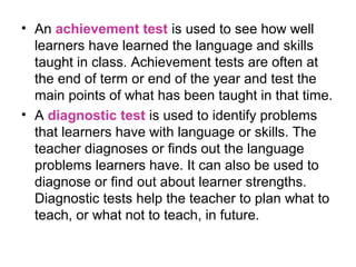 TKT ( Teacher Knowledge Test) | PPT