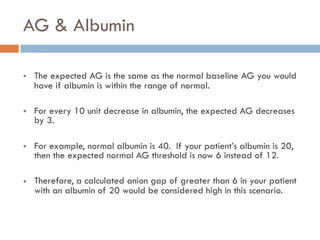Metabolic acidosis for beginners - Dr. Sam Gharbi | PDF | Blood ...