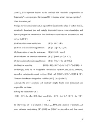 Metabolic acidosis | PDF