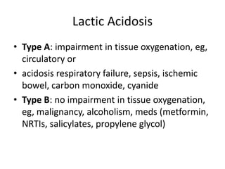 Metabolic acidosis and Approach | PPTX