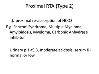 Metabolic acidosis and Approach | PPTX