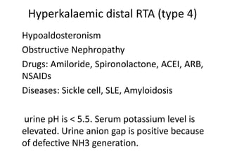 Metabolic acidosis and Approach | PPTX