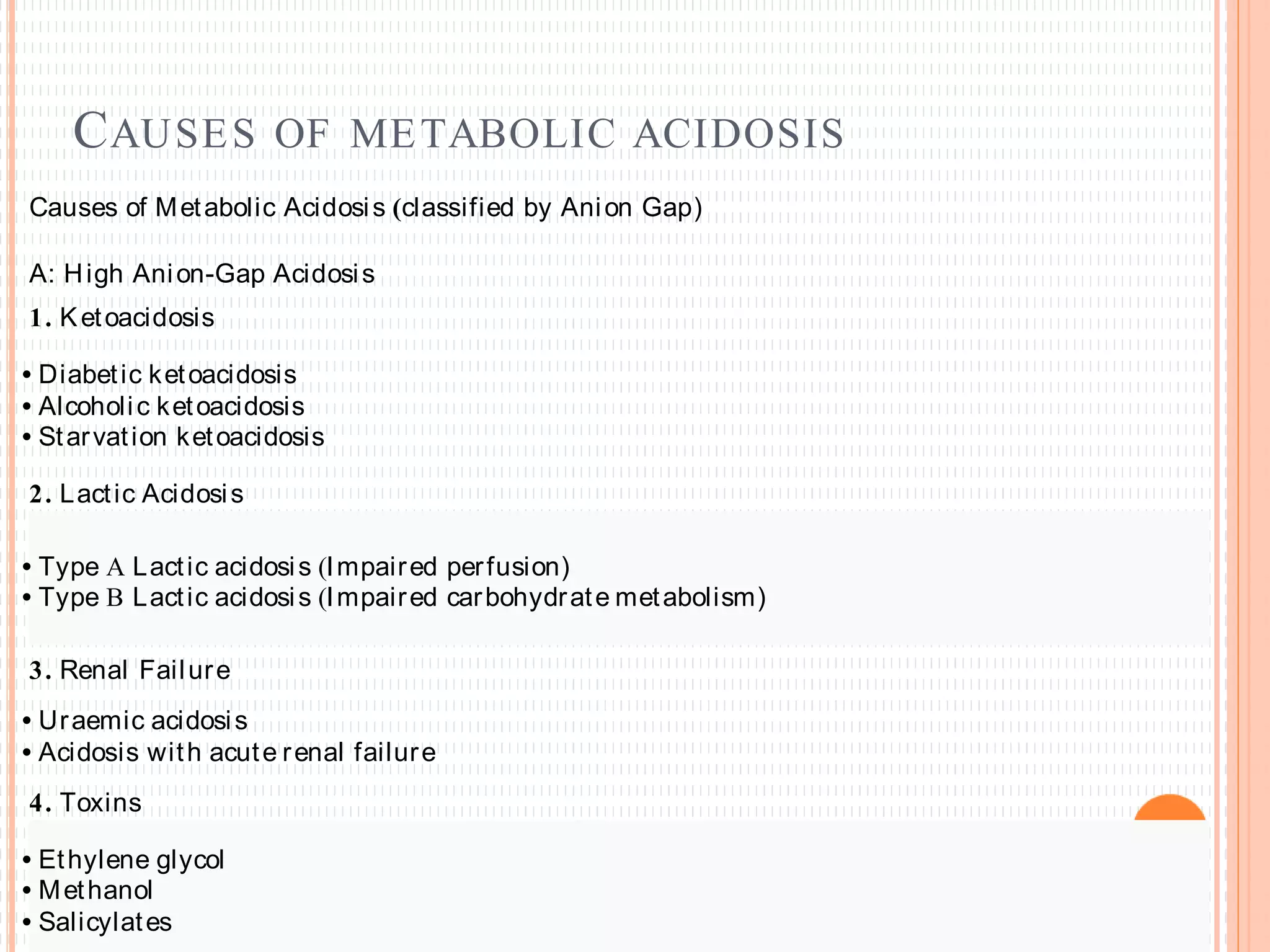 Metabolic acidosis | PDF